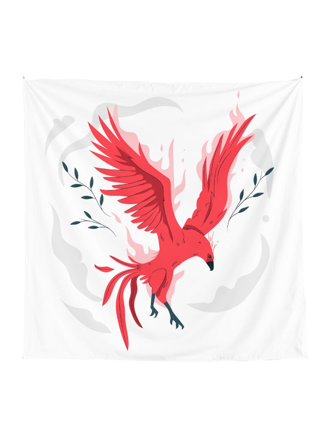 Phoenix Modern Tapestry Phoenix Wall Hanging Bohemian Decor - Etsy