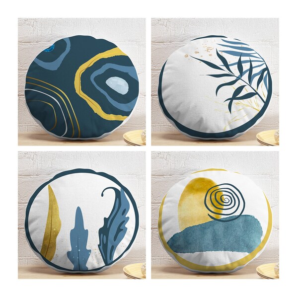 Circle Pillow - Etsy