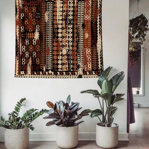Trendy Turkish Kilim Tapestry, Vintage Turkish Rug, Farmhouse Decor ...
