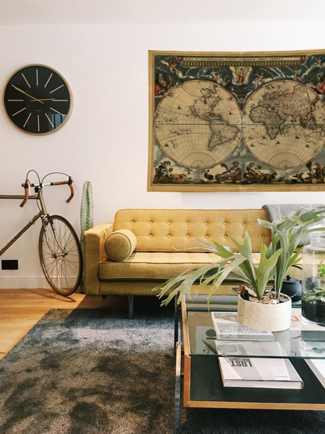 Historical World Map by Jerry Brotton Modern Tapestry, World Map Wall ...