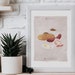 German Breakfast Art Print German Food Print Breakfast Poster Brötchen ...