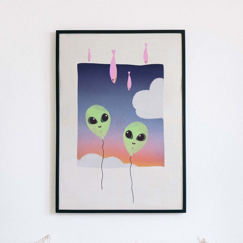 Alien Balloon - Etsy