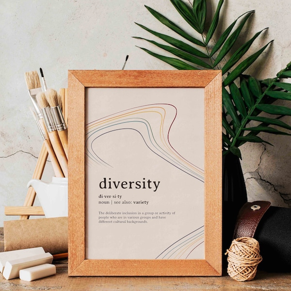 Diversity Poster - Etsy