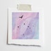 Flying Birds Poster Bird Print Abstract Birds Sky Poster Abstract Wall ...