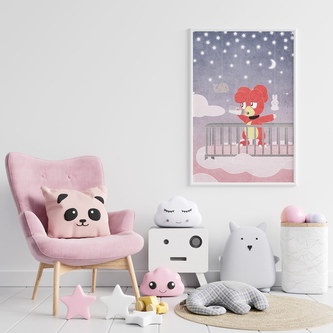 Magby Art Print Nursery Decor Magby Pokemon Wall Decor - Etsy