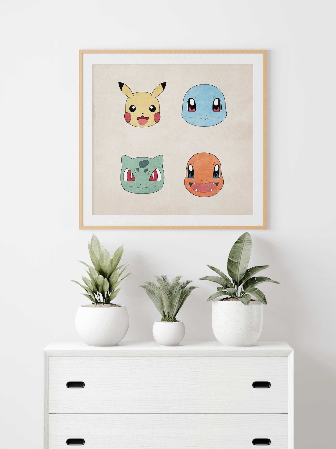 Pokemon Gallery Wall Set of 8 Pokemon Poster Pikachu - Etsy