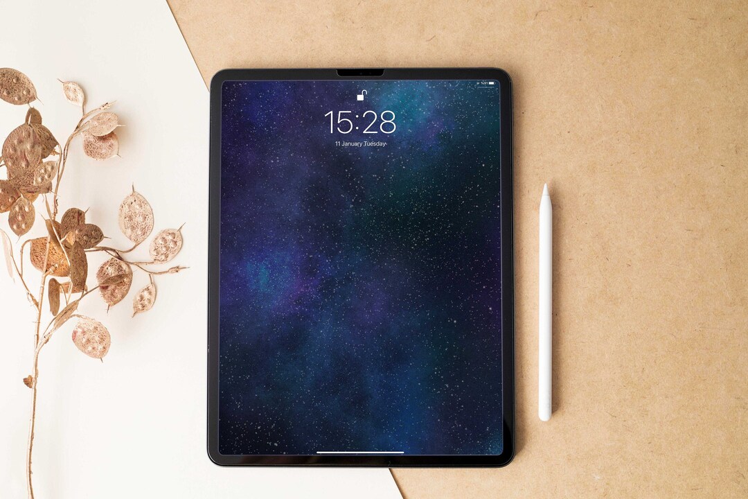 Celestial Wallpaper for iPad Space Background Galaxy Screensaver for ...