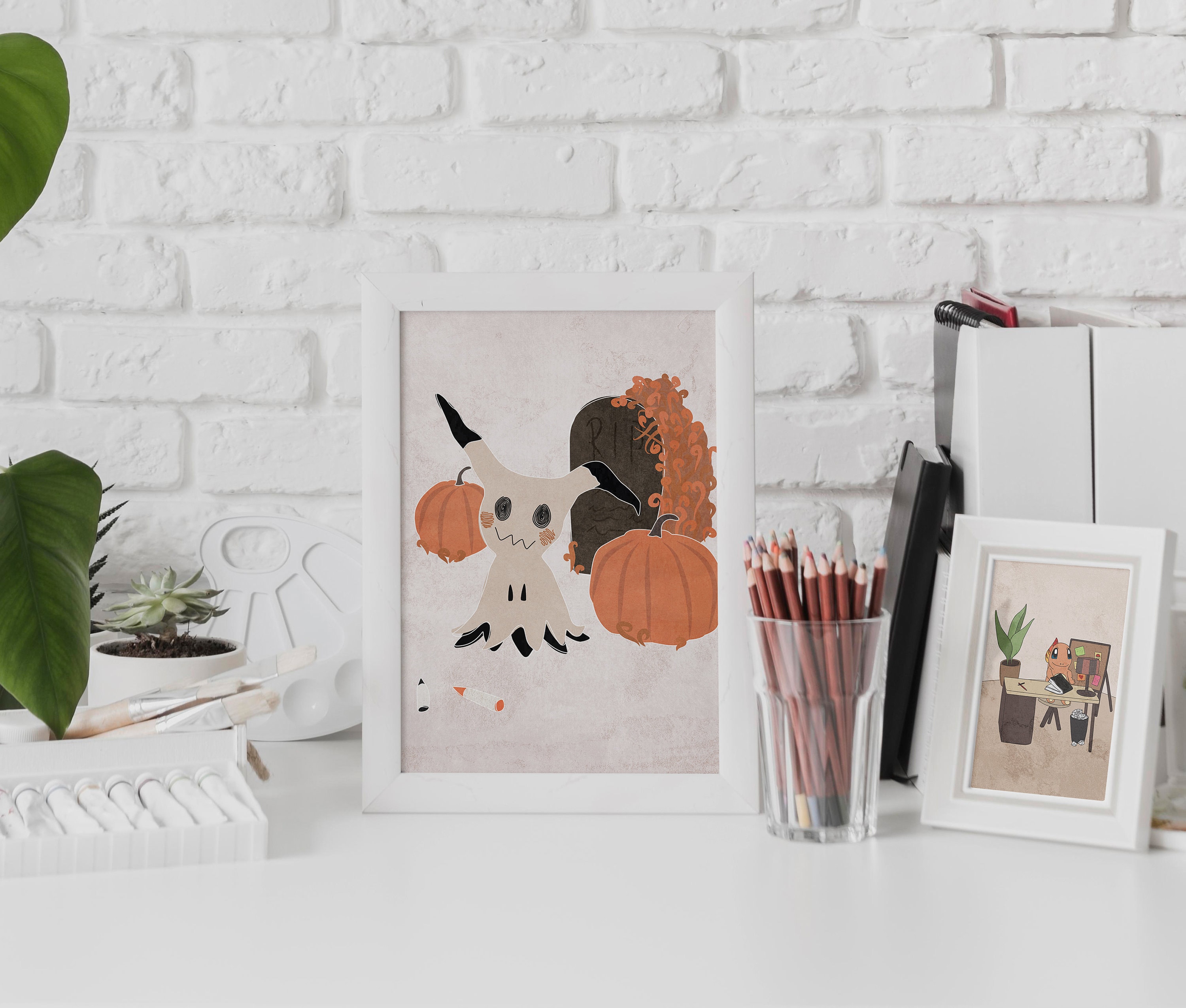 Mimikyu Wall Art Halloween Pokemon Print Mimikyu Poster - Etsy