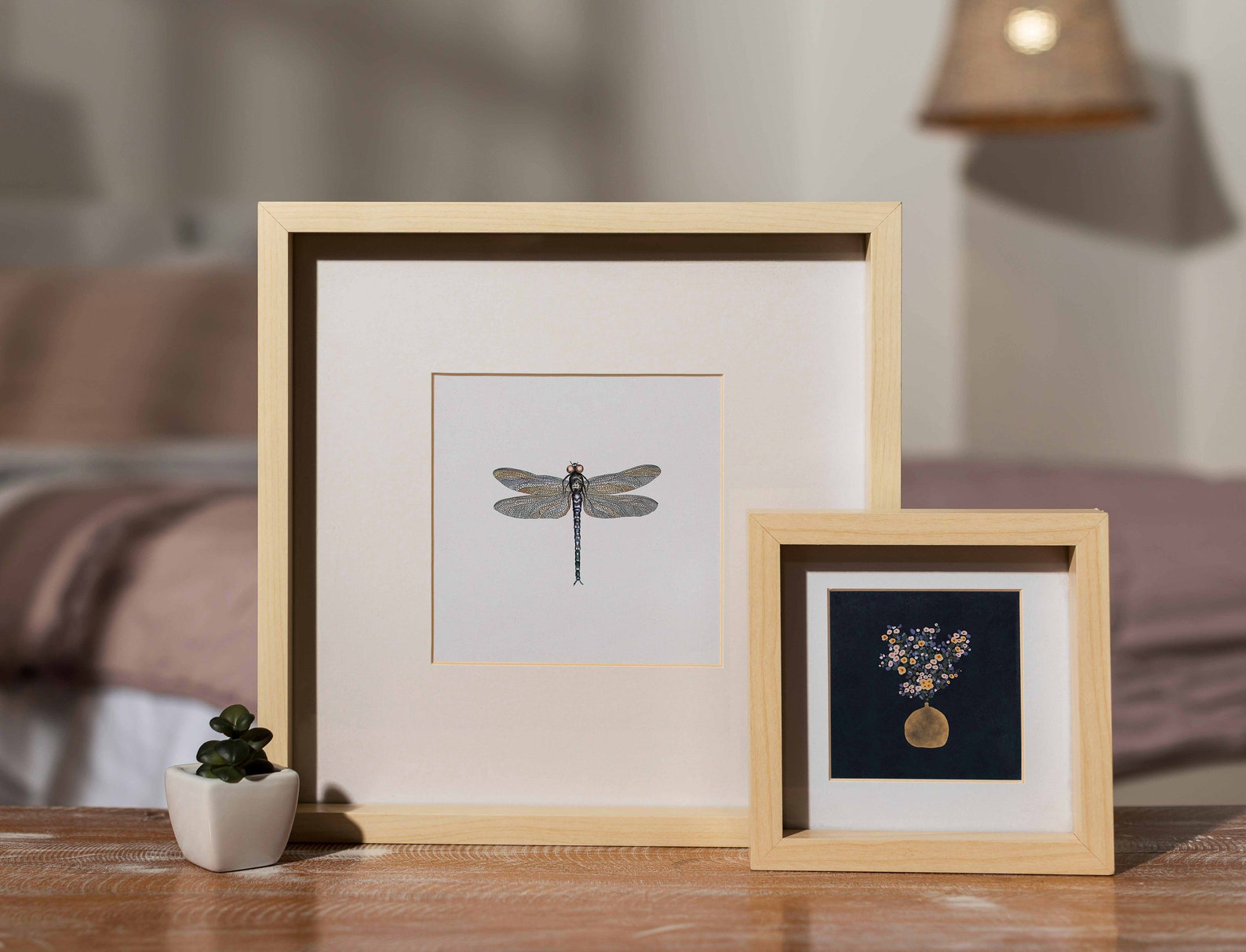 Dragonfly Print Insect Poster Dragonfly Art Colored - Etsy