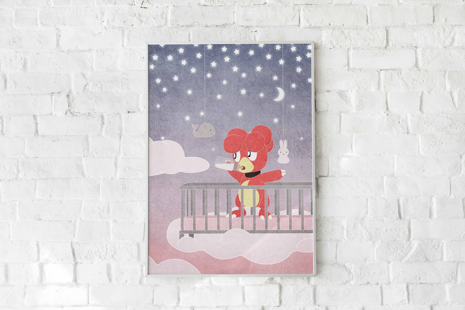 Magby Art Print Nursery Decor Magby Pokemon Wall Decor - Etsy