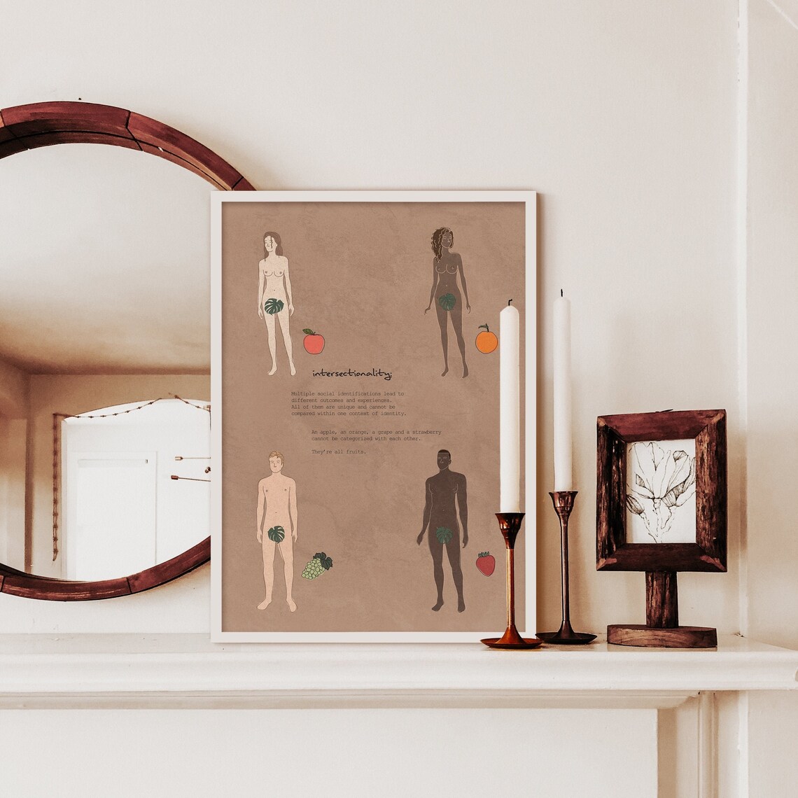 Intersectionality Print Feminist Theory Wall Art Social - Etsy