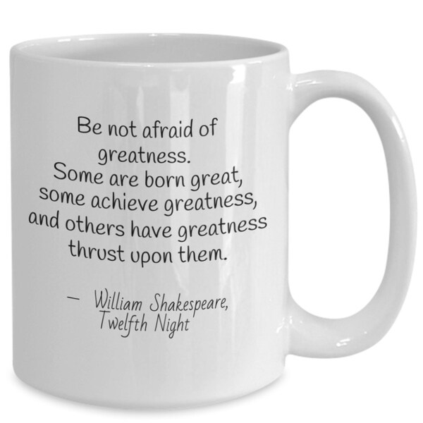 Shakespeare Mug - Etsy