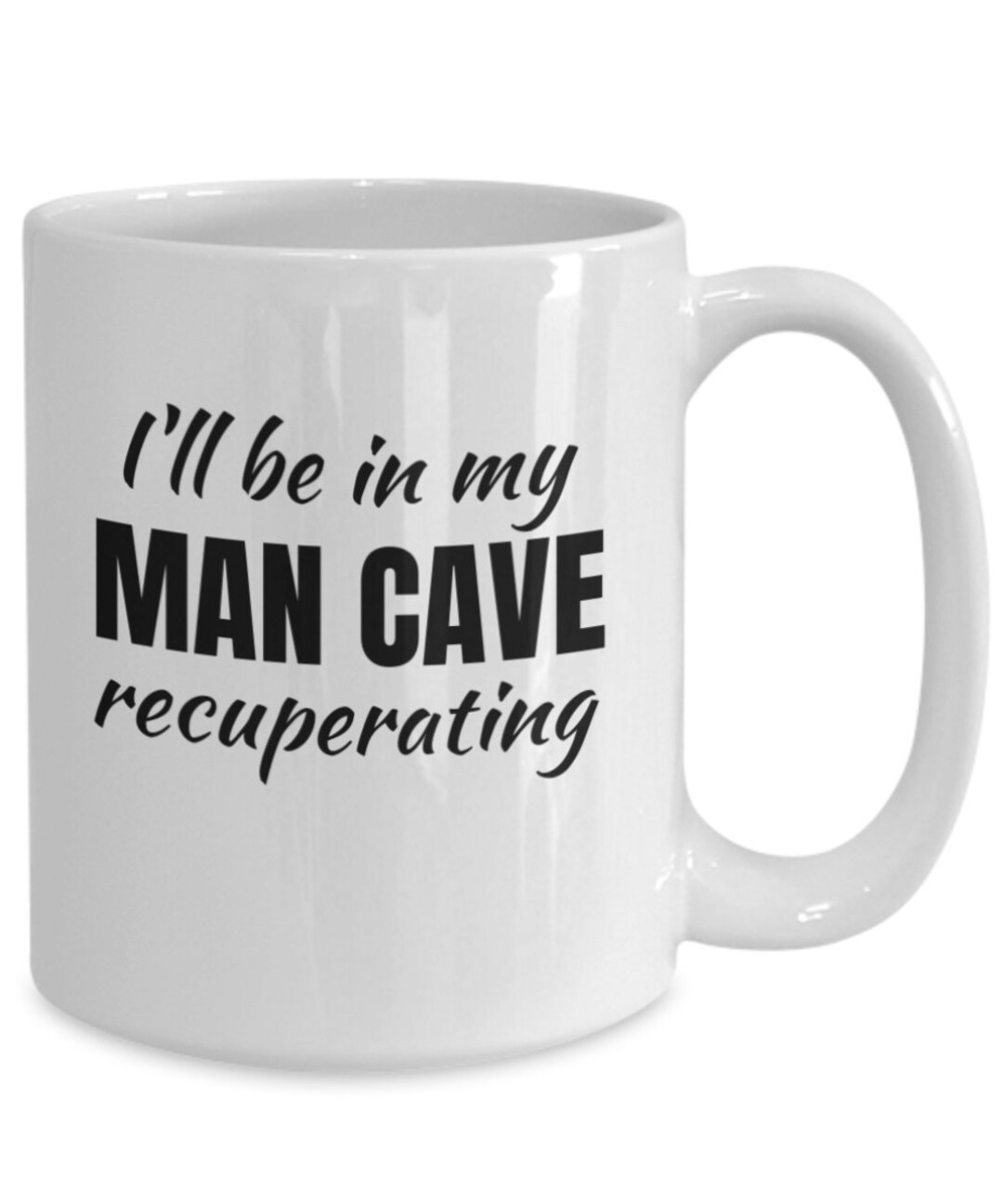 Custom Man Cave Man Cave Mug Father's Day Gift Gift for - Etsy