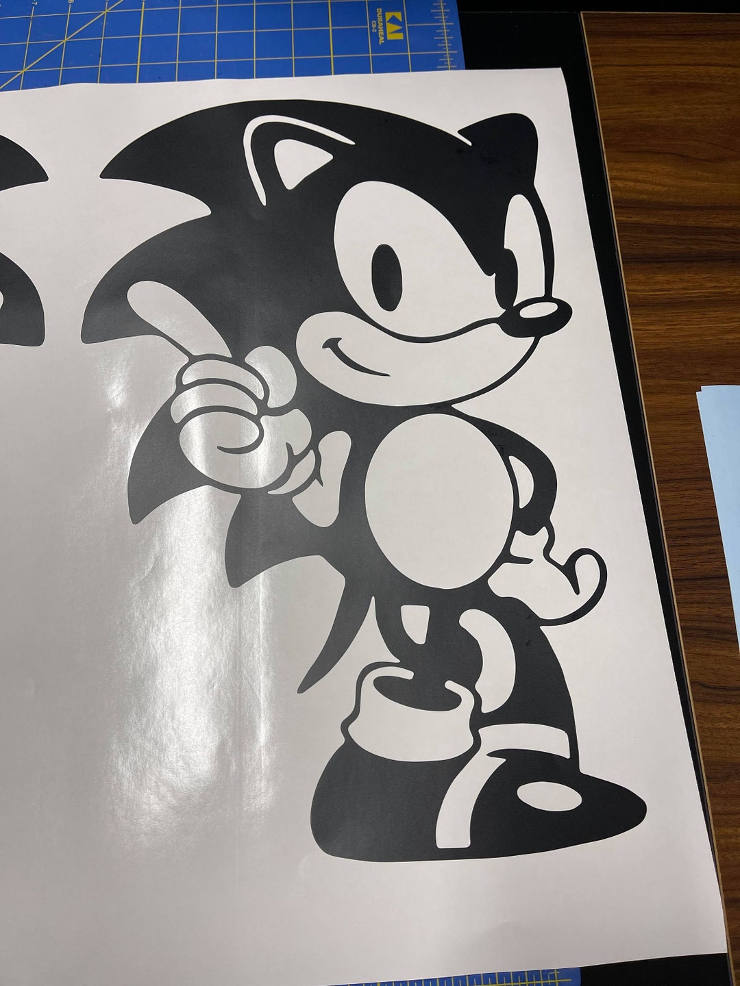 Sonic Classic Vinyl Sticker/decal - Etsy