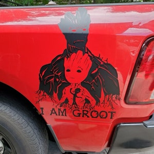 I Am Groot Decal - Etsy