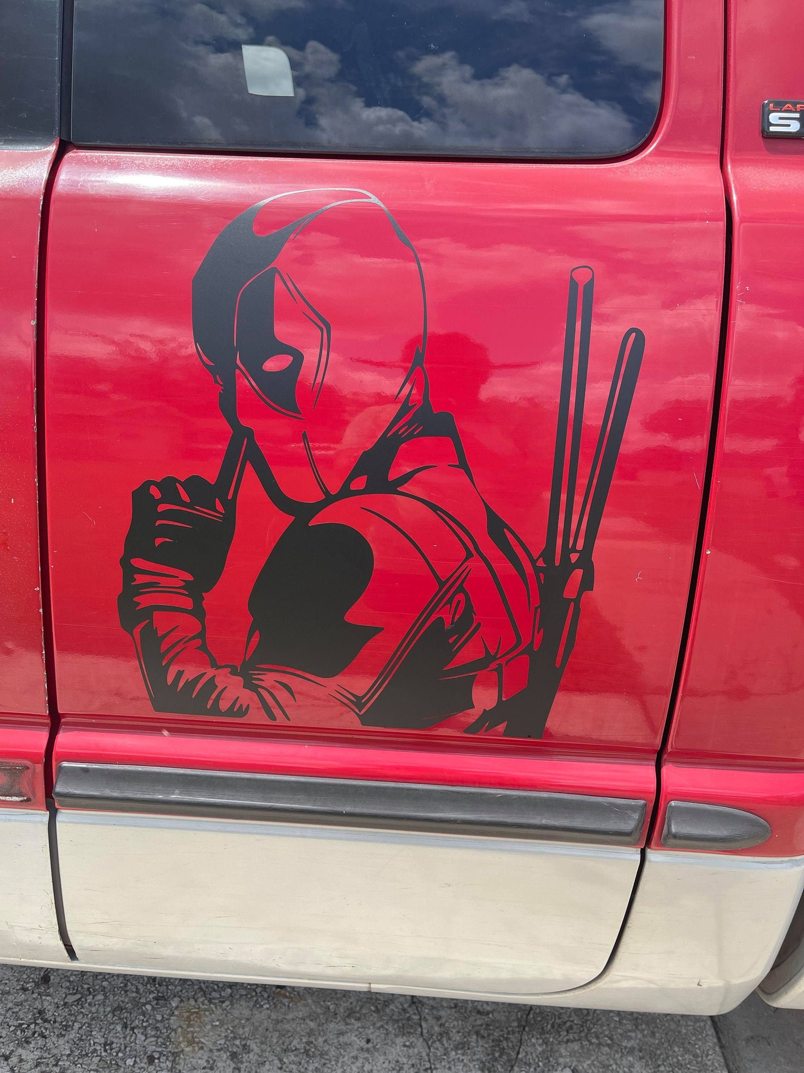 4 DEADPOOL VINYL DECALS - Etsy