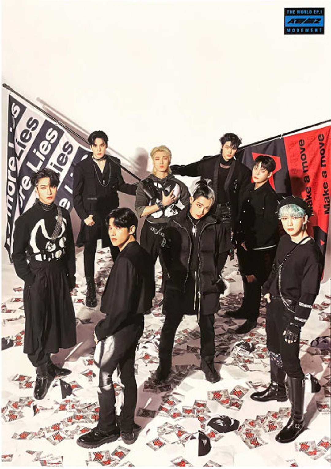 Ateez the World EP.1: Movement Poster Only in Mailing Tube - Etsy