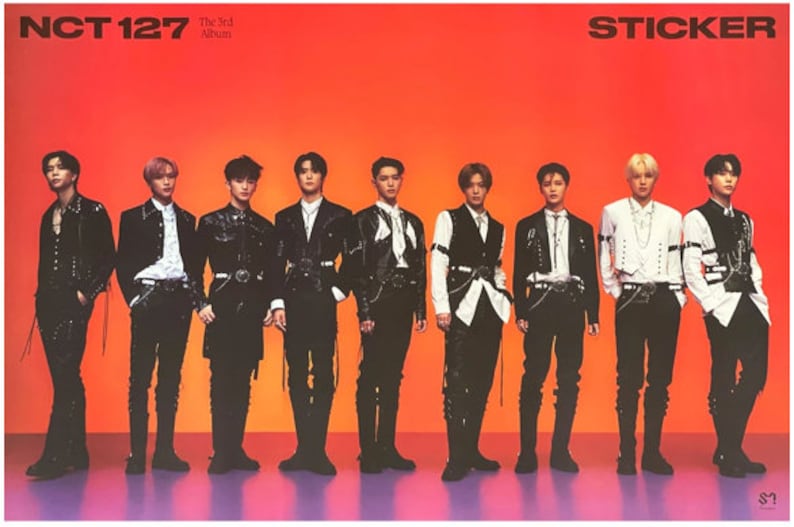 NCT 127 Sticker Official Poster in Mailing Tube - Etsy