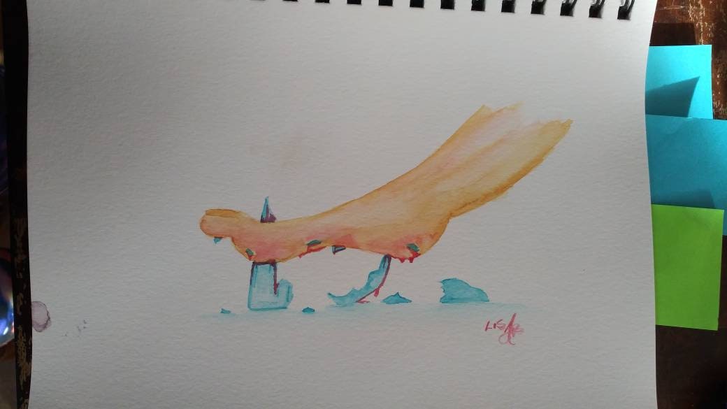 Stepping on Glass - Etsy