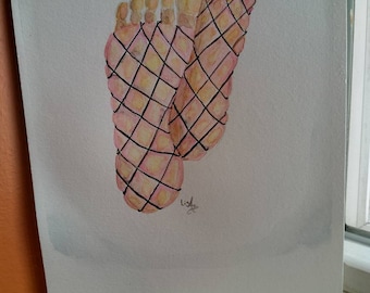 Fishnet Feet - Etsy