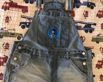 Mickey Mouse Overalls Adult - Etsy