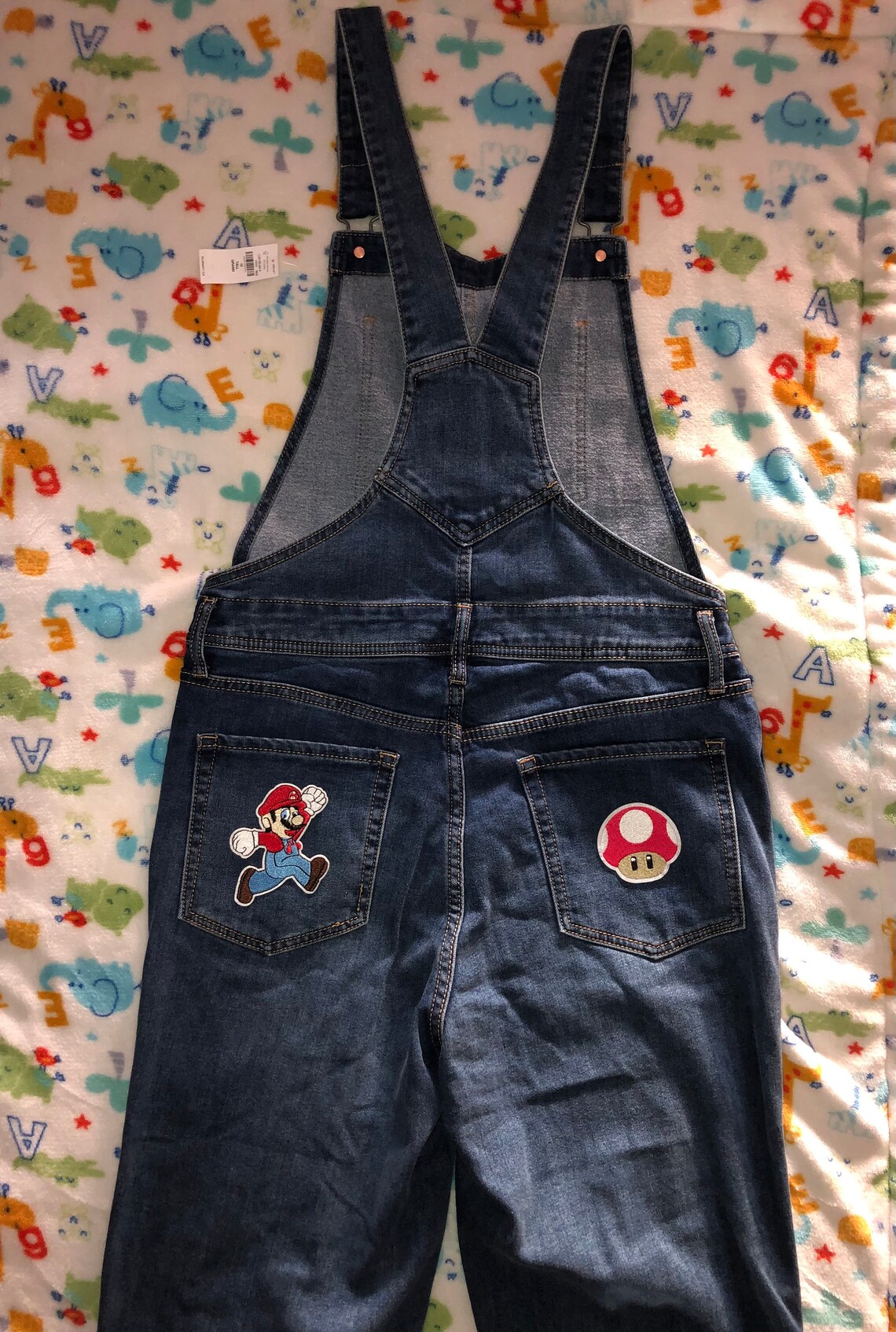 Super Mario Overalls / Super Smash Bros Overalls Adult Size | Etsy