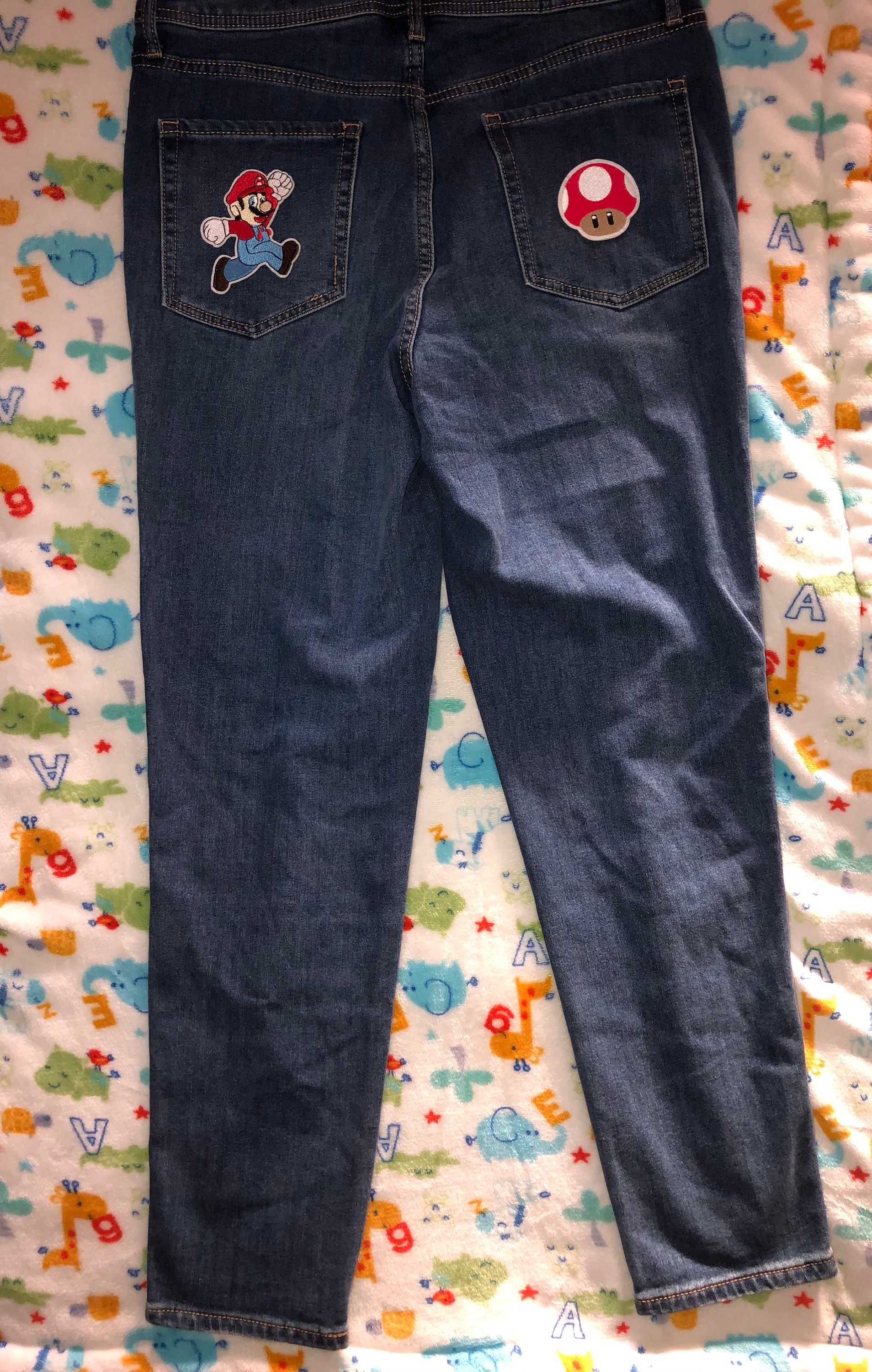 Super Mario Overalls / Super Smash Bros Overalls Adult Size | Etsy