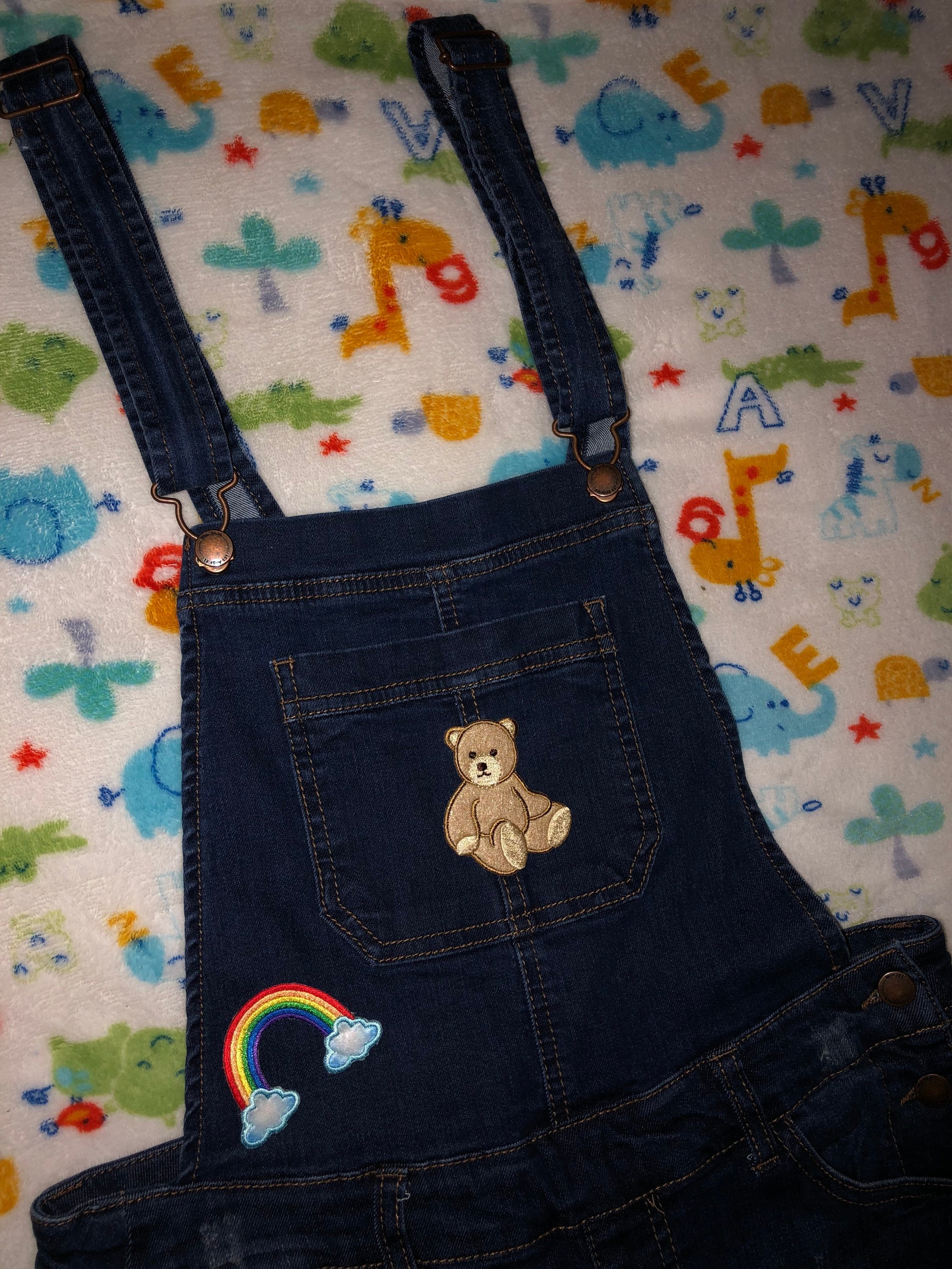 Baby Animal Overalls Adult Size 29-32” Waist - Etsy