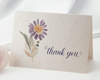 Calla Lily Thank You Card Digital Flw-01-a-ty-download - Etsy