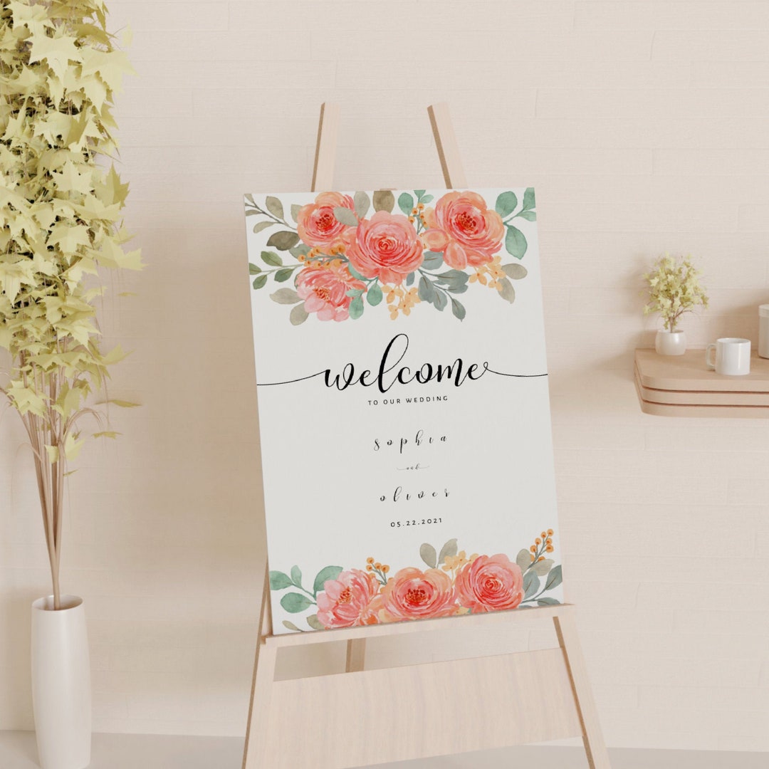 Wedding Welcome Sign, INSTANT Download - Etsy
