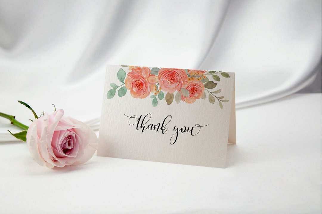 Thank You Card, INSTANT Download - Etsy