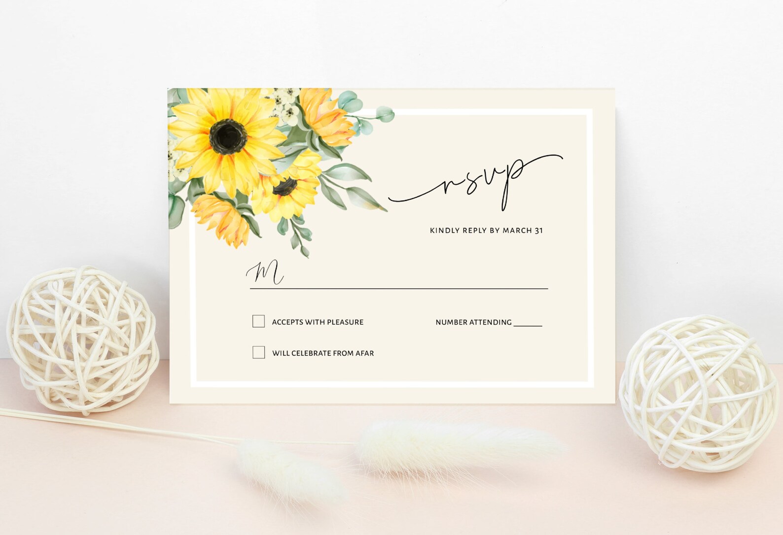 Hochzeitseinladung RSVP KartenSET, SOFORT Download - Etsy.de