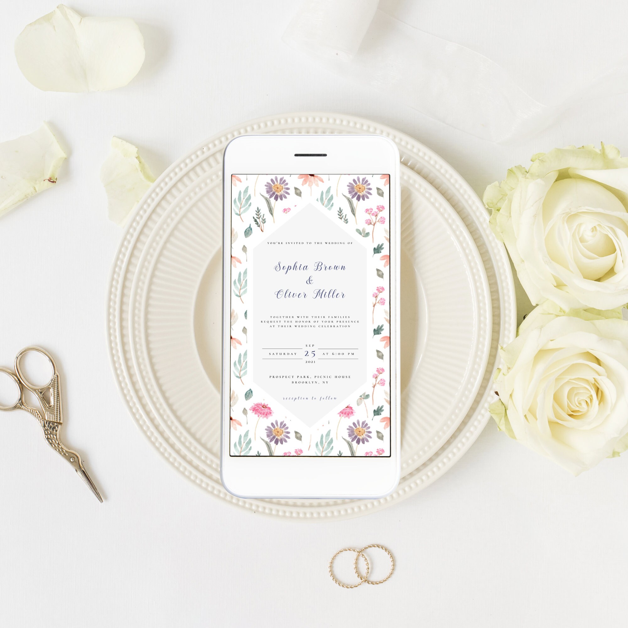 Wedding Invitation SET, INSTANT Download - Etsy