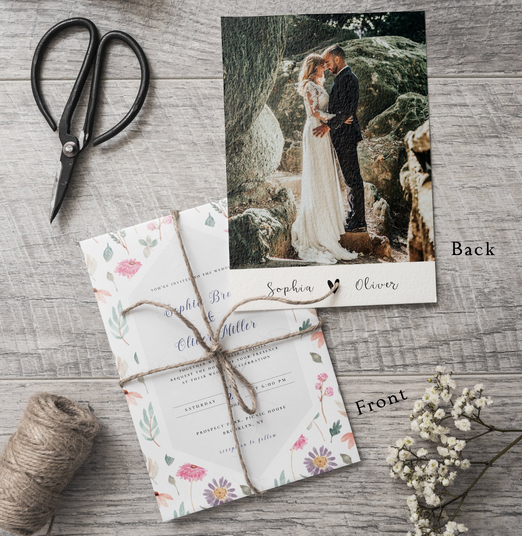 Wedding Invitation SET, INSTANT Download - Etsy