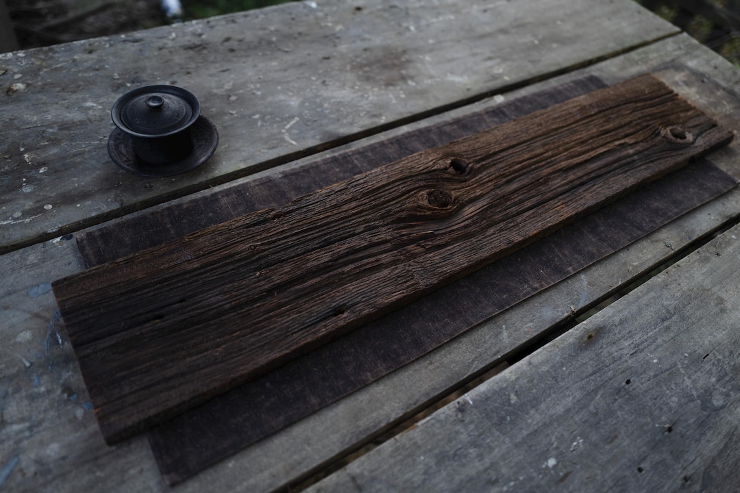 Tea Tray From 200 Year Old Oak Barn Wood - Etsy