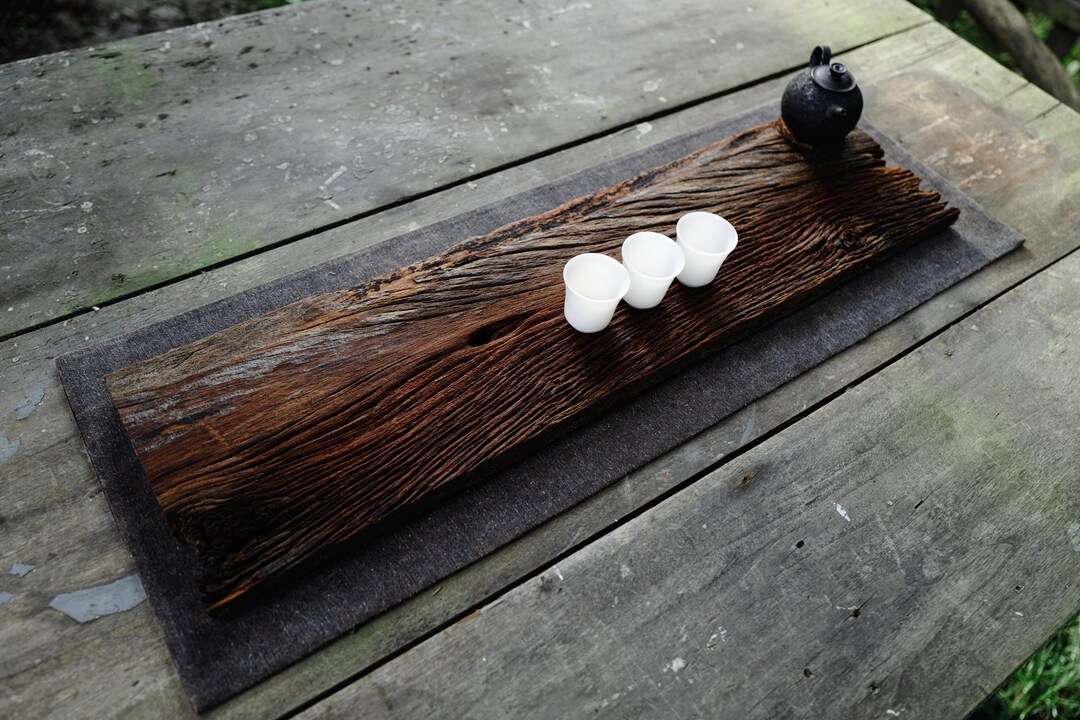 Tea Tray From 200 Year Old Oak Barn Wood - Etsy