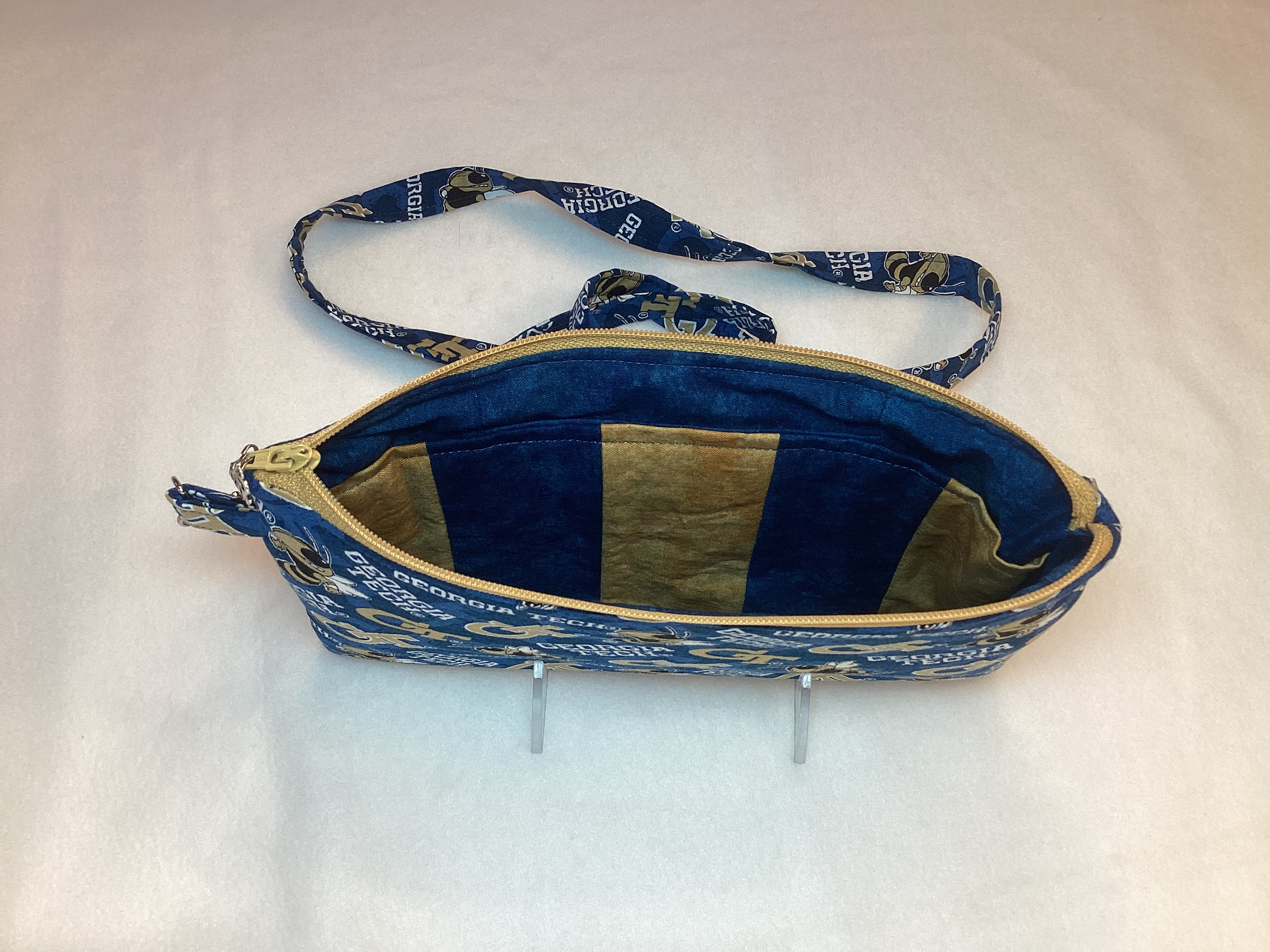 Georgia Tech Themed Crossbody Purse - Etsy