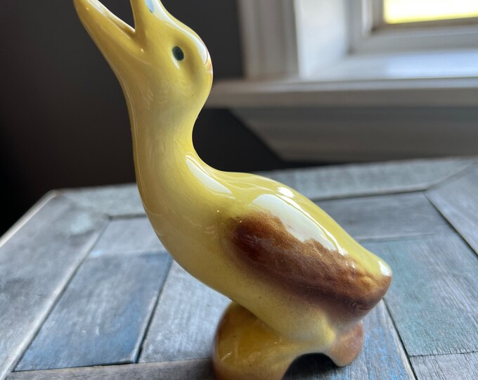 Vintage Pie Bird, Yellow and Brown Duck Pie Bird, Vintage Pie Bird ...