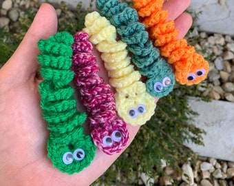 Crochet Worm | Etsy