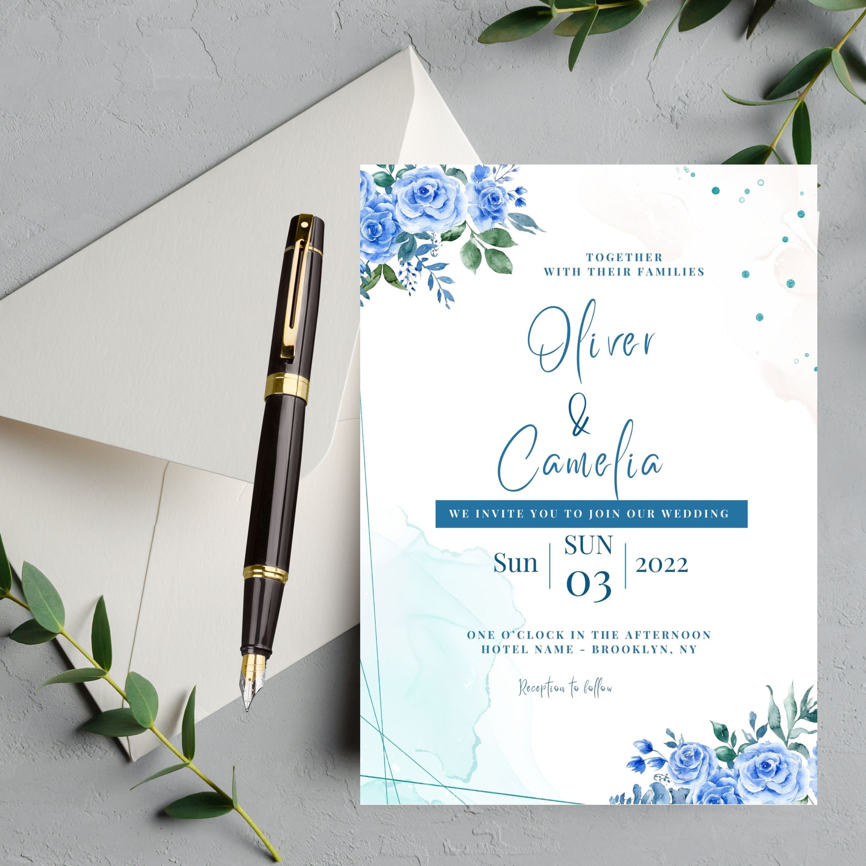 WEDDING INVITATION - Etsy