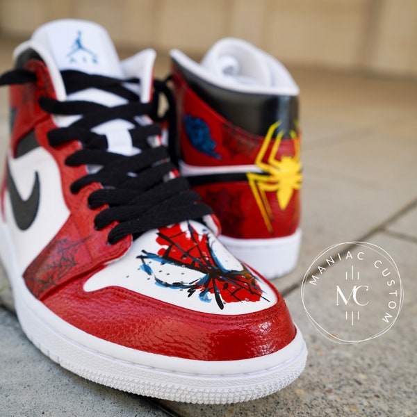 Spiderman Custom Nike - Etsy