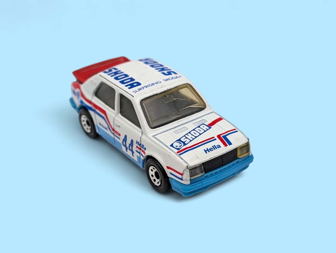 Vintage 1986 Matchbox Diecast Rally Car Skoda 130RL Matchbox Car ...