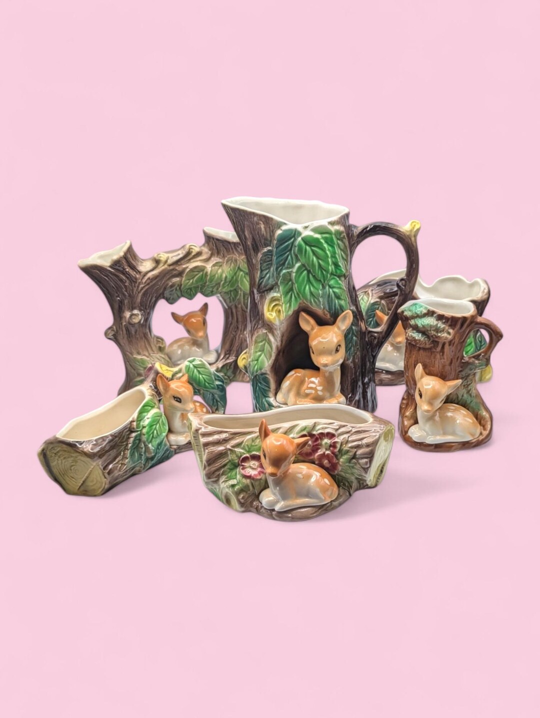 Vintage Hornsea Fauna Deer Vases Choose One Vintage Vases, Fauna Vases ...