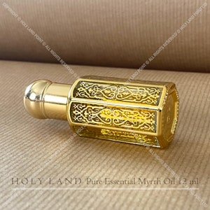 Holy Land Myrrh Anointing Oil: Jerusalem, Natural Myrrh, Gift Version ...