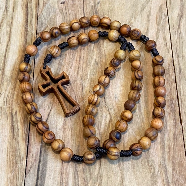 Wood Rosary - Etsy