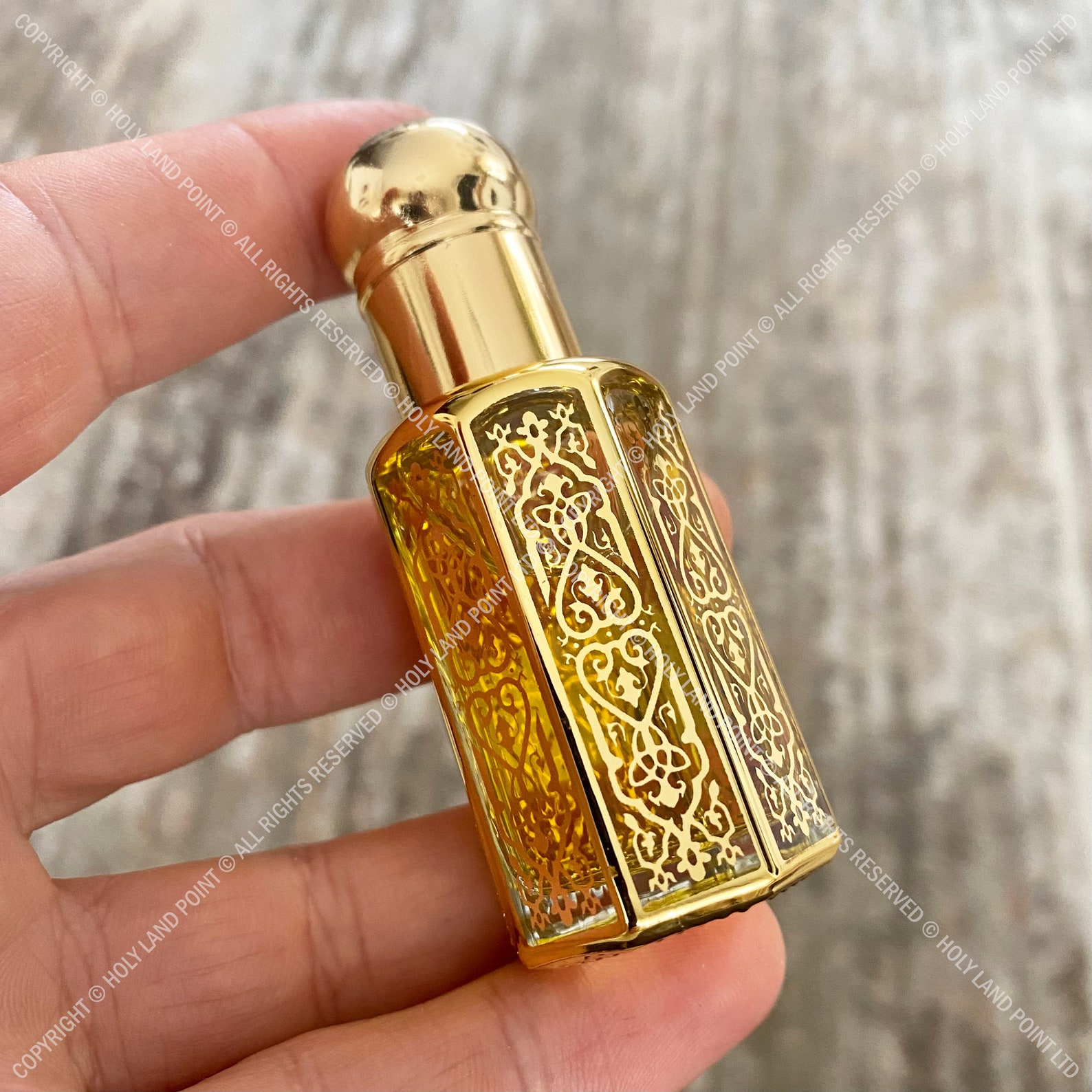 Holy Land Myrrh Anointing Oil: Jerusalem, Natural Myrrh, Gift Version ...