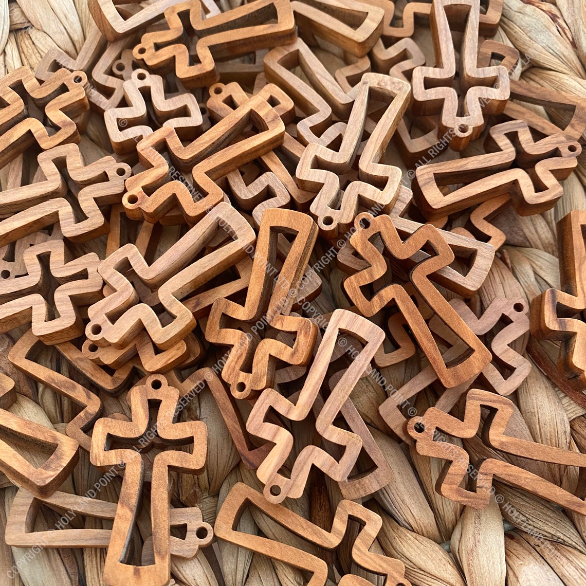 Olive Wood Crosses Natural Wood Crosses Wooden Crosses - Etsy