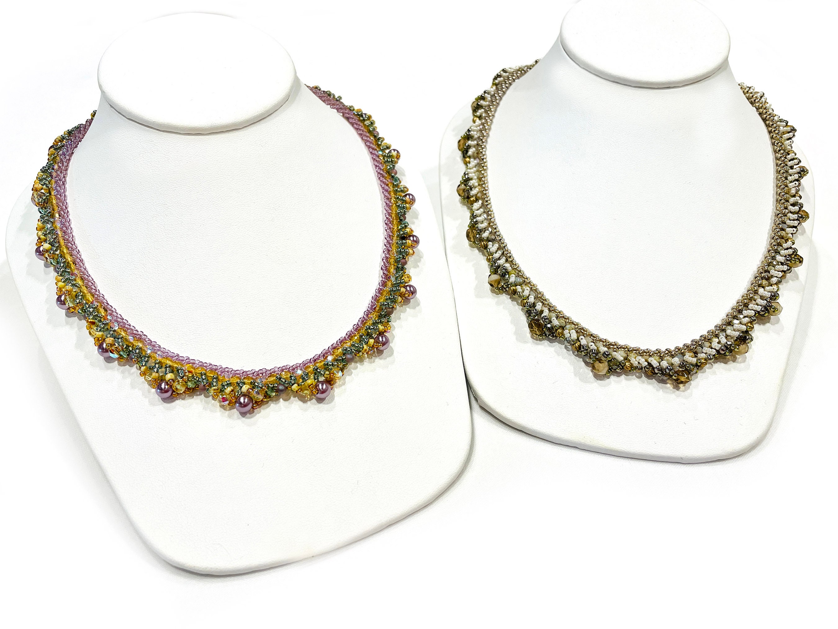 PDF Pattern - Scalloped Flat Spiral Necklace - Etsy