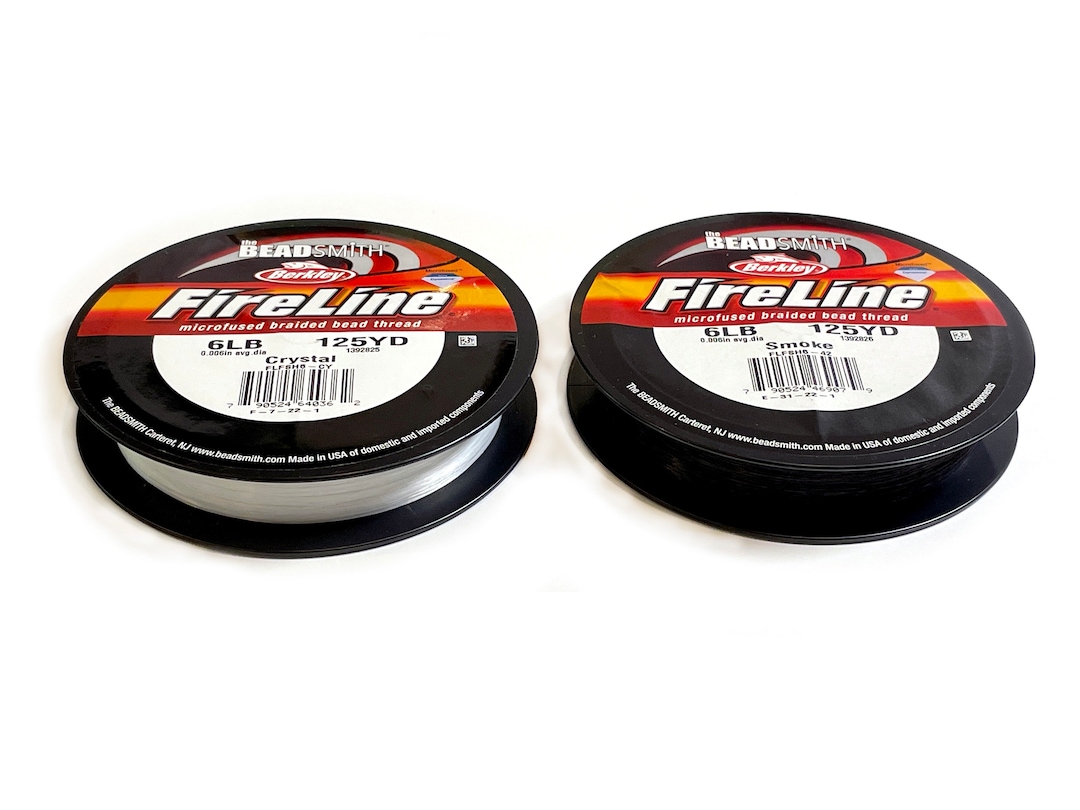 Fireline - 6lb or 8lb; 50, 125 or 300 Yard Spool, by Beadsmith for ...