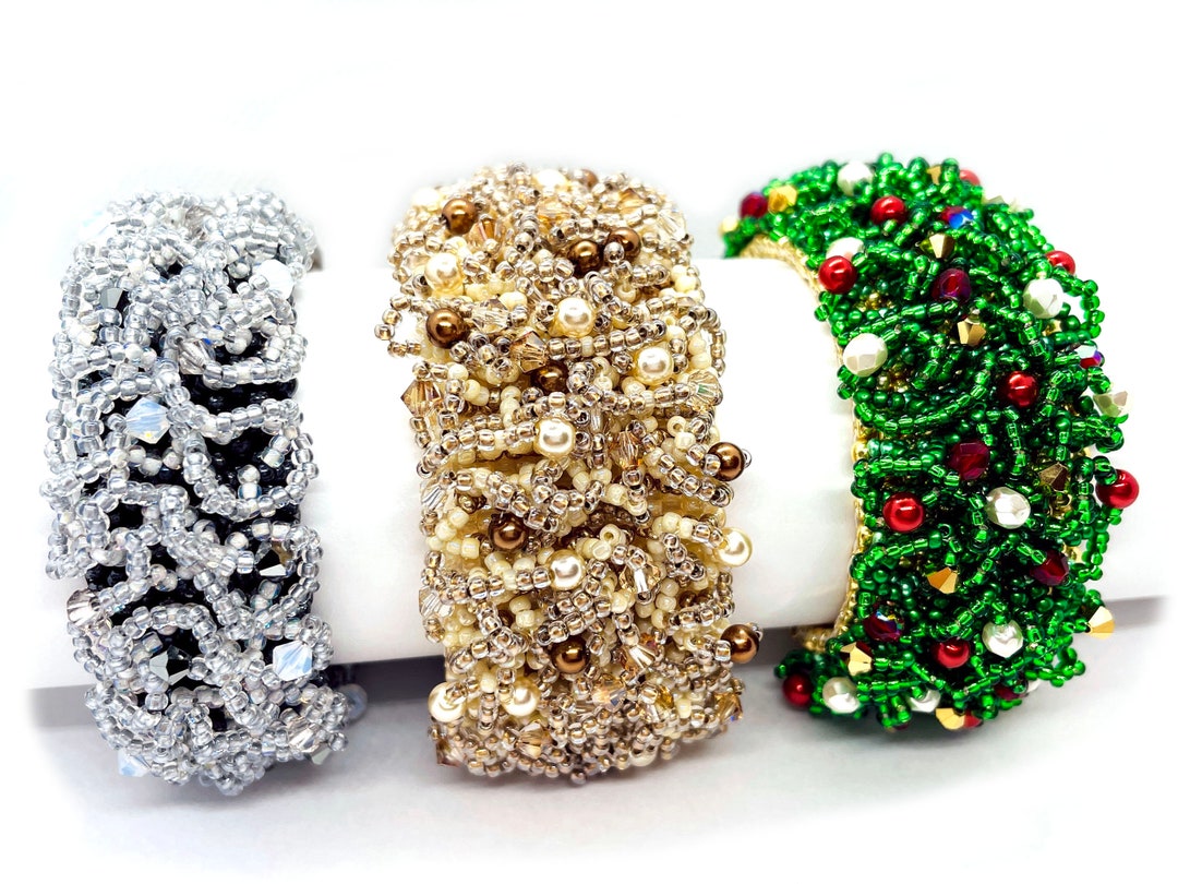 PDF Pattern - Red Carpet Ruffle Bracelet - Etsy